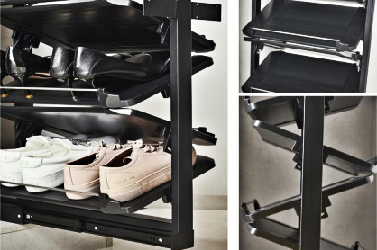 Adjustable Rotating shoes rack - 佛山市顺德区雅拉蒂五金制品有限公司